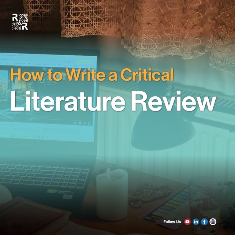 How to Write a Critical Literature Review | Research and Report Consultancy
